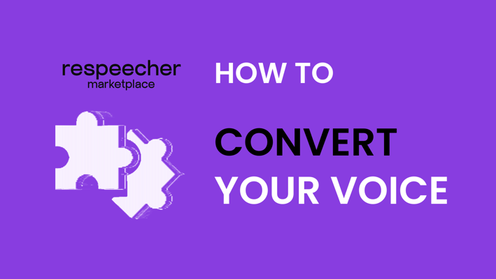 How to Get Started with Respeecher Voice Marketplace